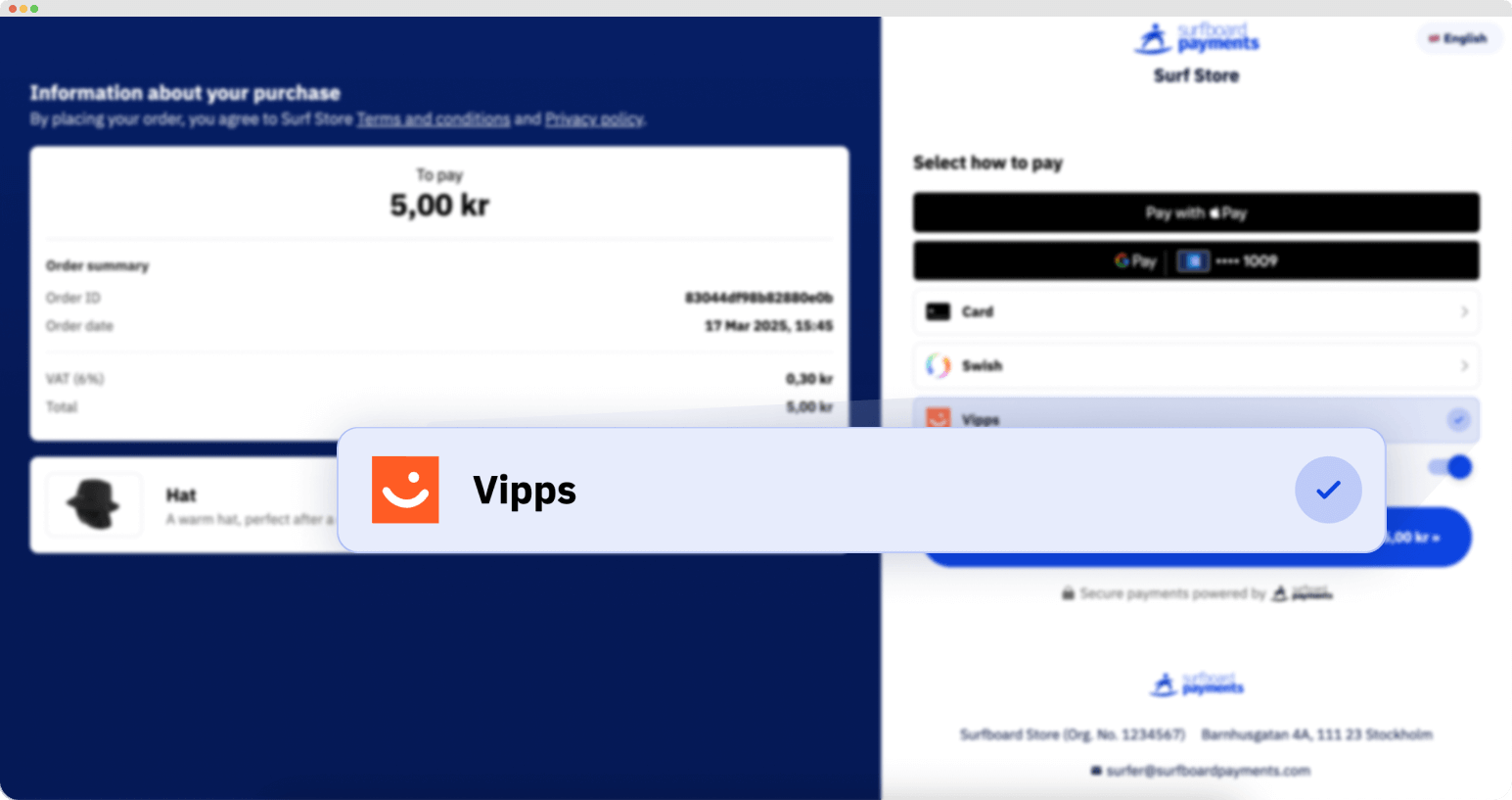 Vipps Now Available as a Payment Method - Surfboard Payments